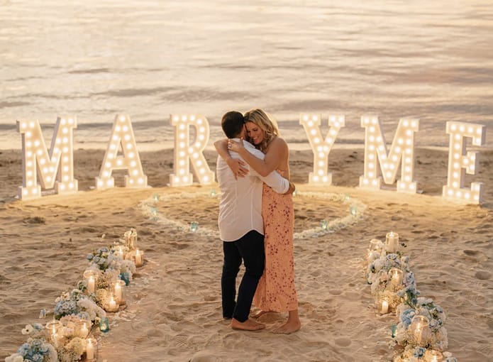 Romantic Proposal Locations in Cancun 🐚🌴💖